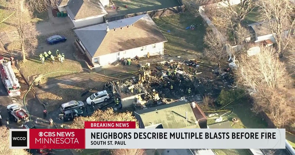 Crews searching for victims in South St. Paul explosion - CBS Minnesota