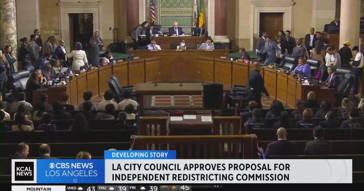 LA City Council approves proposal for independent redistricting ...