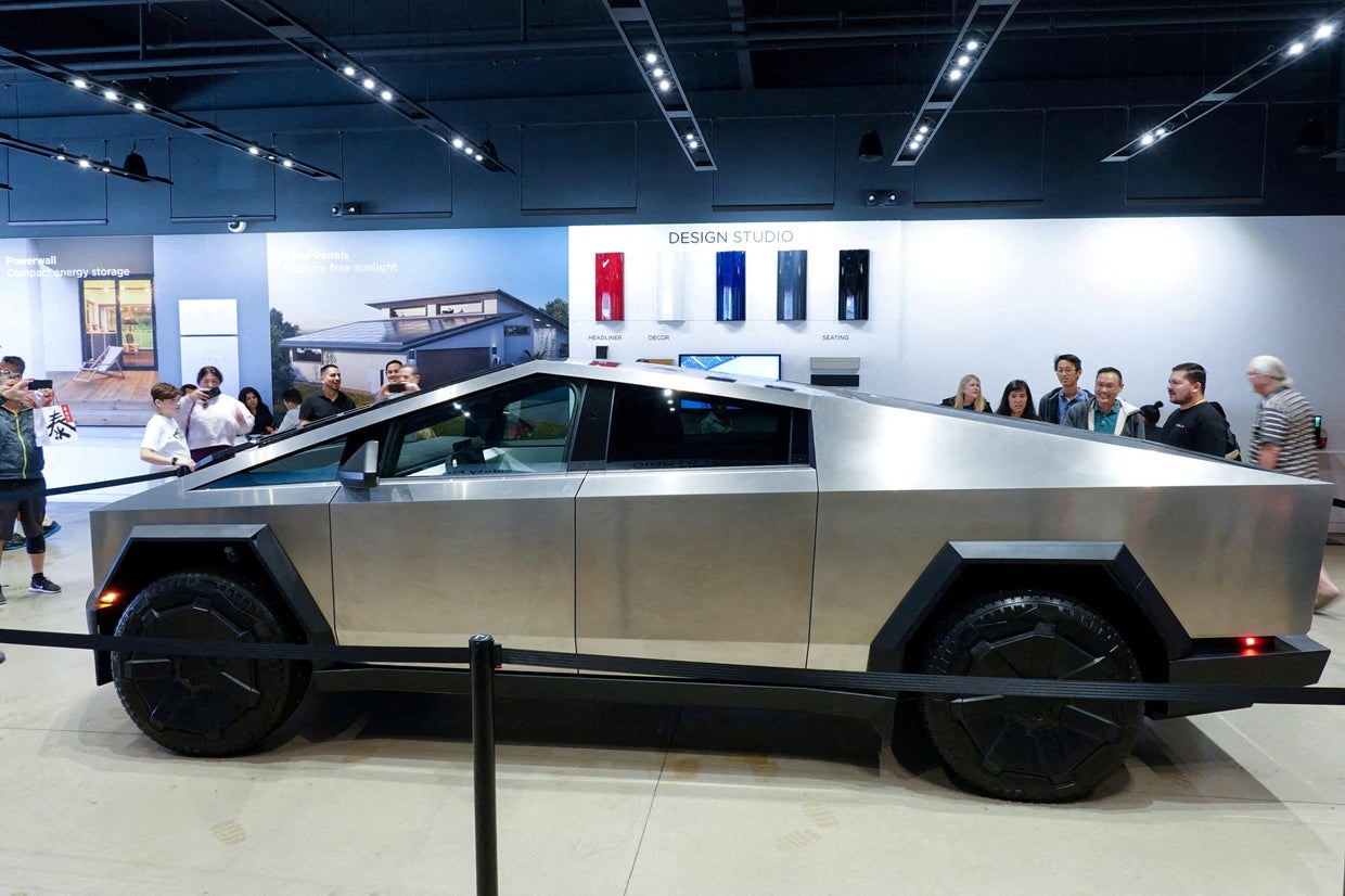 Tesla's new Cybertruck, starting at $60,990, has arrived - CBS News
