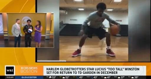 Harlem Globetrotters star Lucius "Too Tall" Winston set for return to ...