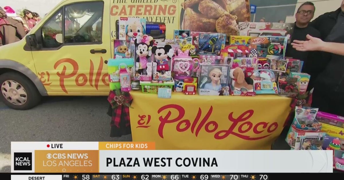 El Pollo Loco gives to the CHiPs For Kids toy drive at Plaza West ...