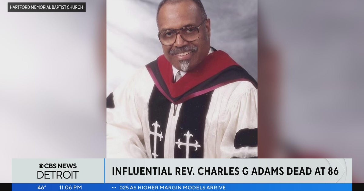 Well-known Detroit pastor the Rev. Charles G. Adams dies, but his ...
