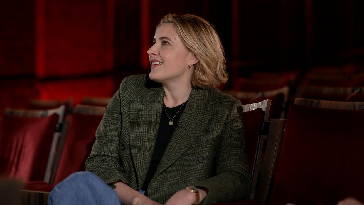 "Barbie" filmmaker Greta Gerwig on pressure of making blockbuster | 60 ...