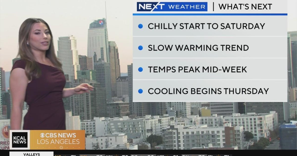 Alex Biston's weather forecast (Dec. 2) - CBS Los Angeles