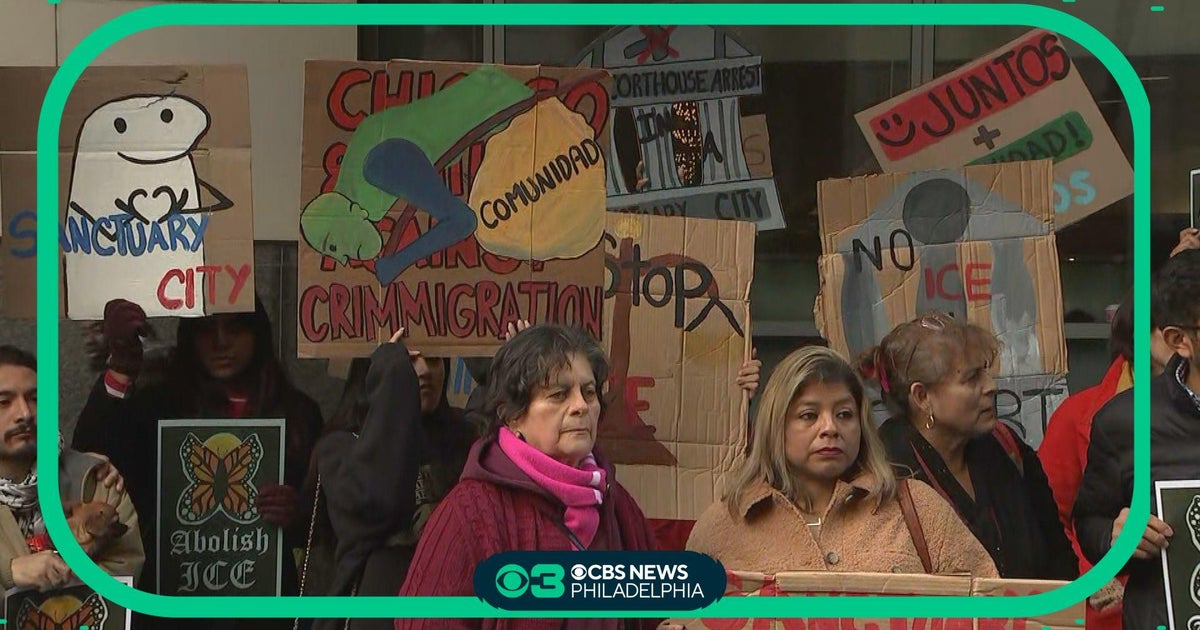 Philadelphia DA Krasner joins immigrant advocacy groups to protest ICE ...