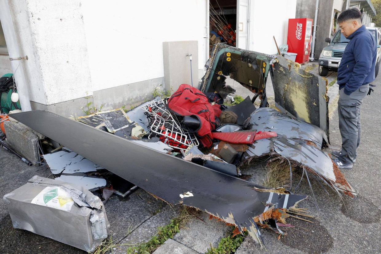 Large part of U.S. Osprey that crashed in Japan found with 5 more crew ...