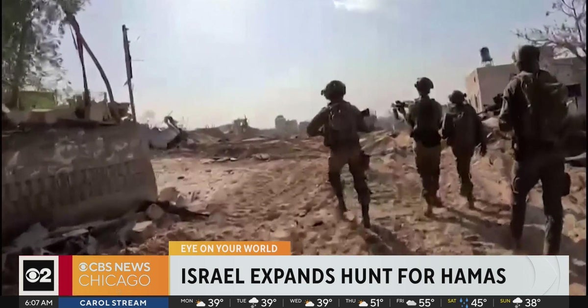 Israel expands hunt for Hamas - CBS Chicago