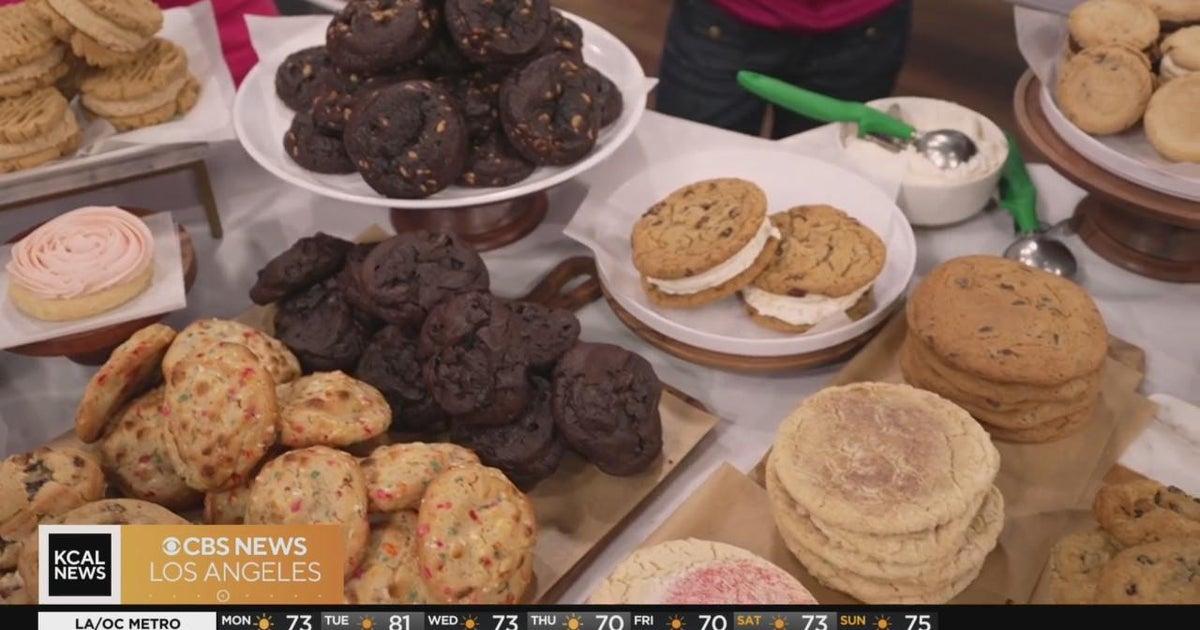 Celebrating National Cookie Day with Hudson's Cookies - CBS Los Angeles