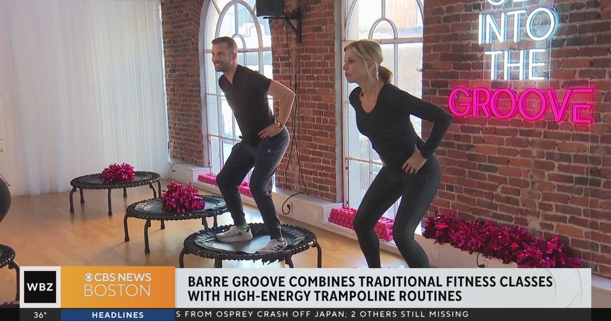 Morning Mix's Liam Martin and Kate Merrill try Barre Groove - CBS Boston
