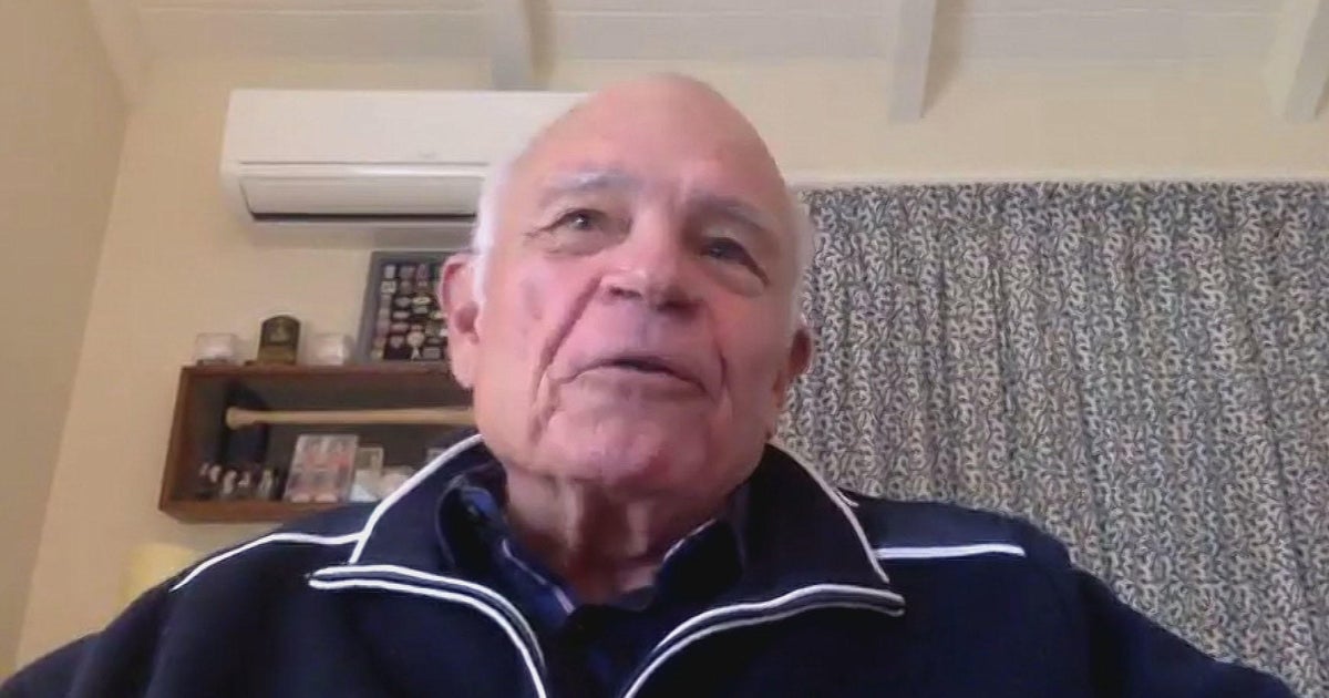 Joe Castiglione reacts to receiving the 2024 Ford C. Frick Award for ...