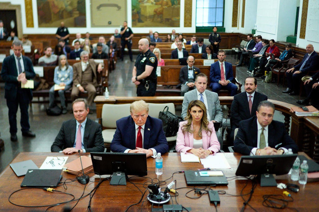 The 12 Days of Trump Court: A year of appearances, from unprecedented ...