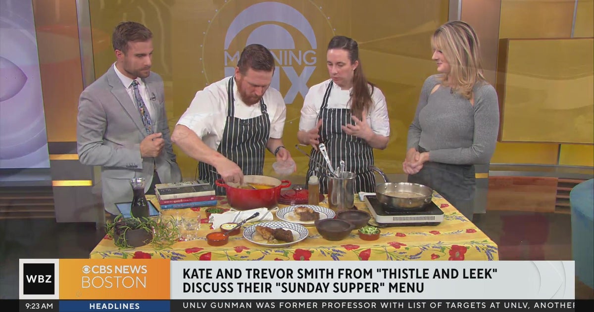 Kate and Trevor Smith from "Thistle And Leek" discuss their "Sunday ...