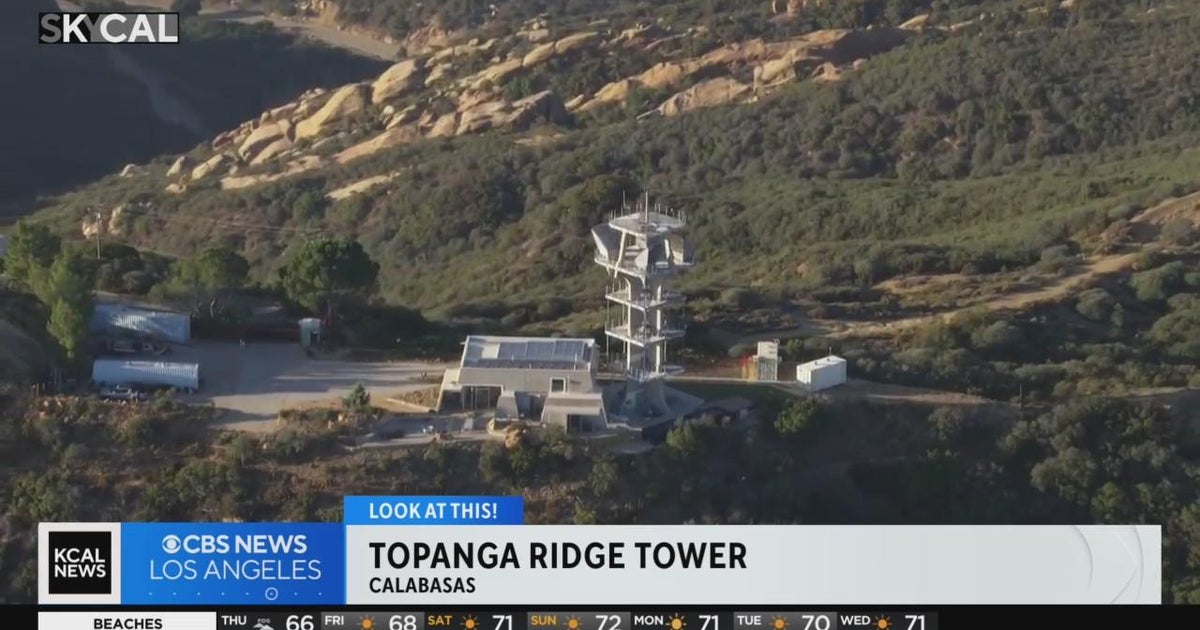 Topanga Ridge Tower | Look At This - CBS Los Angeles