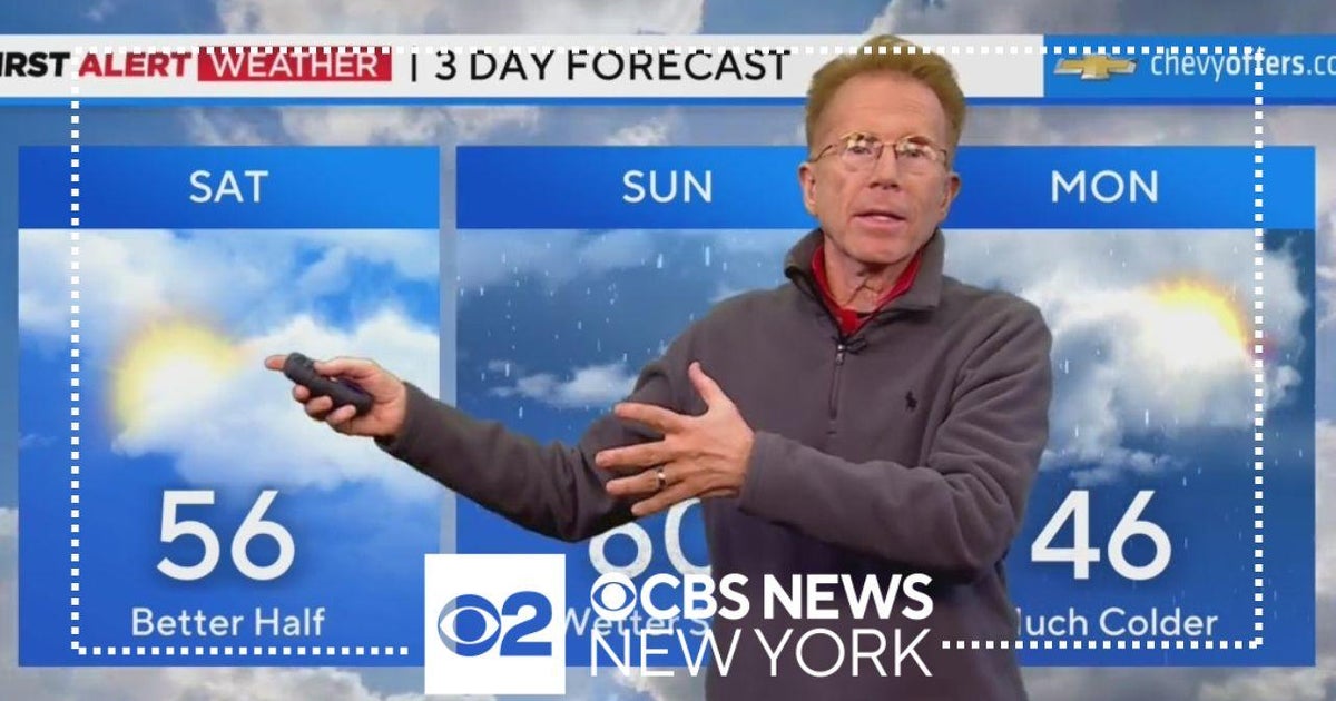 First Alert Weather: Saturday afternoon update - 12/9/23 - CBS New York