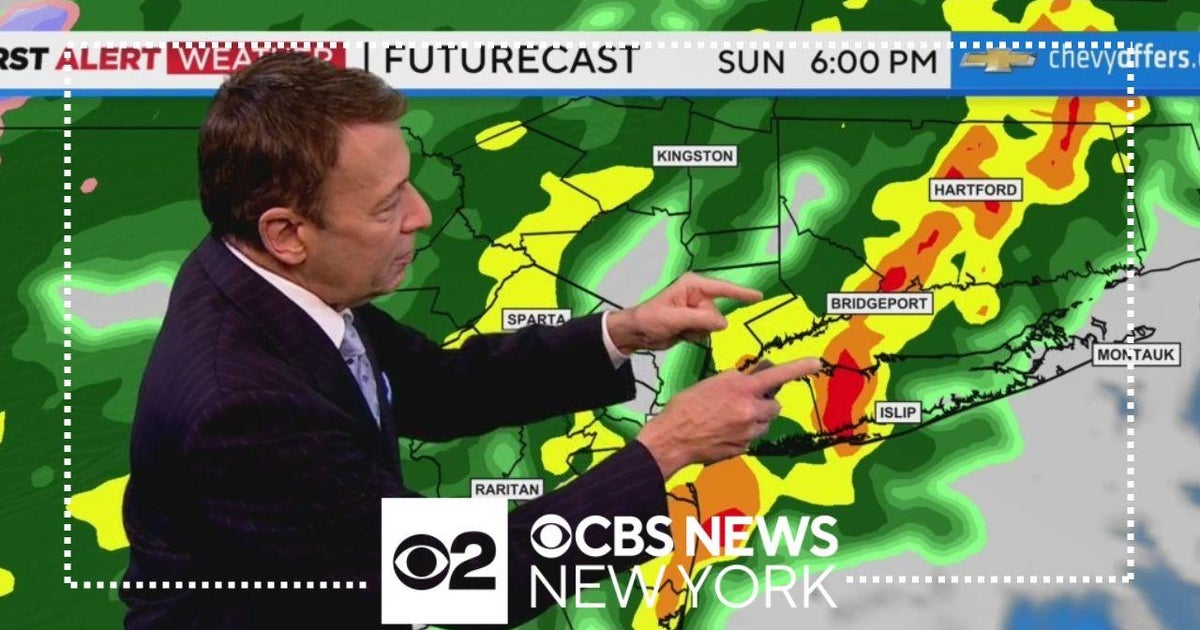 First Alert Weather: Sunday morning storm update - 12/10/23 - CBS New York