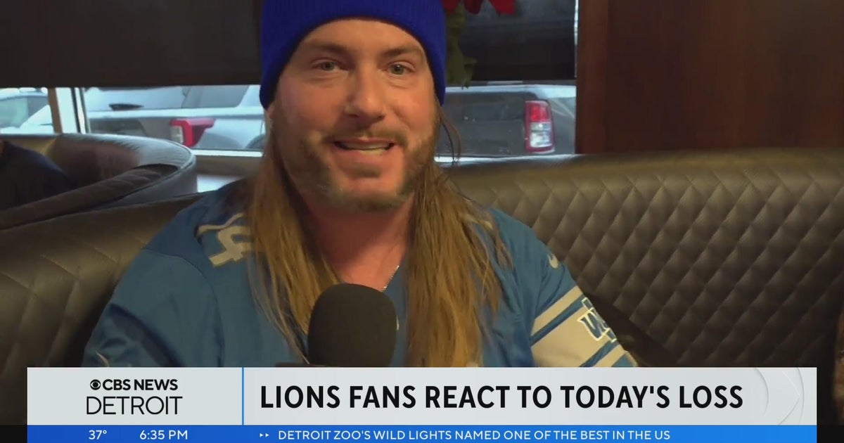 Detroit Lions fans react to loss against Chicago Bears - CBS Detroit Detroit Lions fans react to loss against Chicago Bears - CBS Detroit
