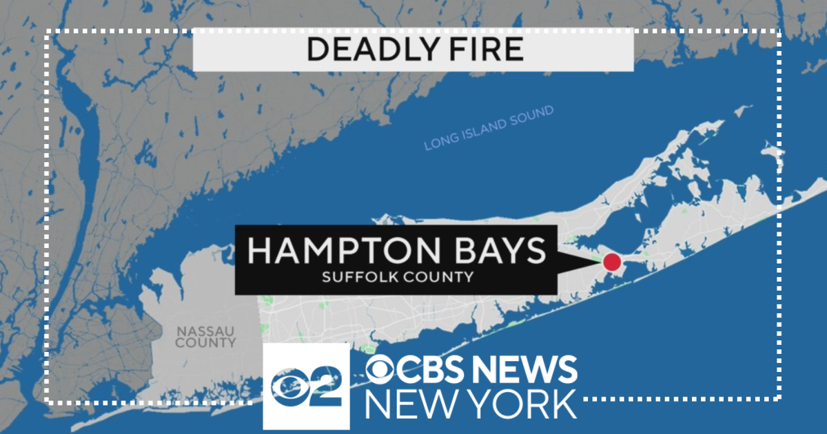 Man, 70, killed in Hampton Bays fire - CBS New York