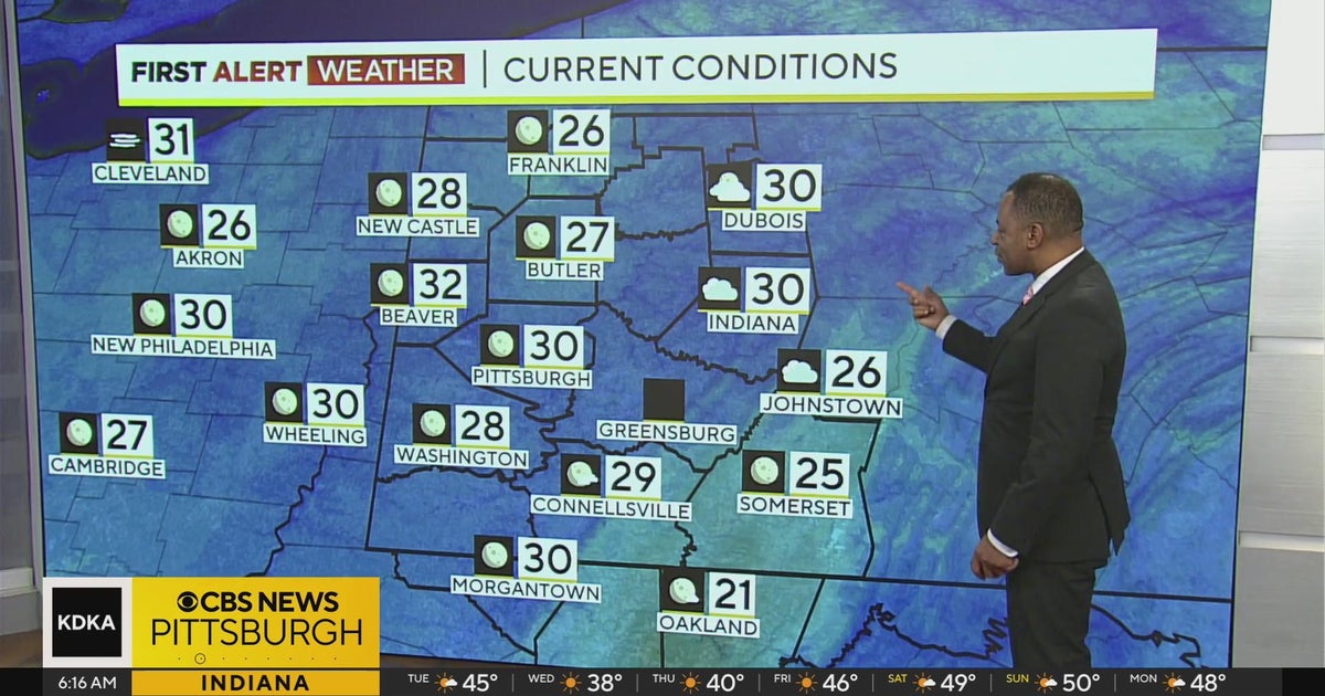 KDKA-TV Morning Forecast (12/12) - CBS Pittsburgh