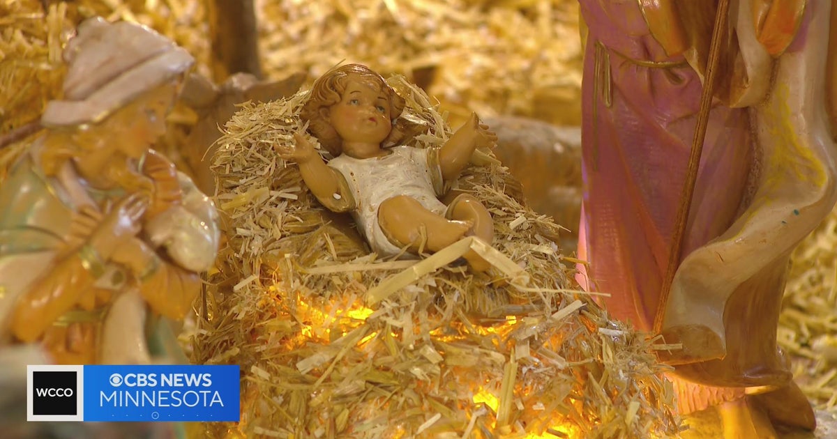 Giant Nativity scene on display at Edina church - CBS Minnesota
