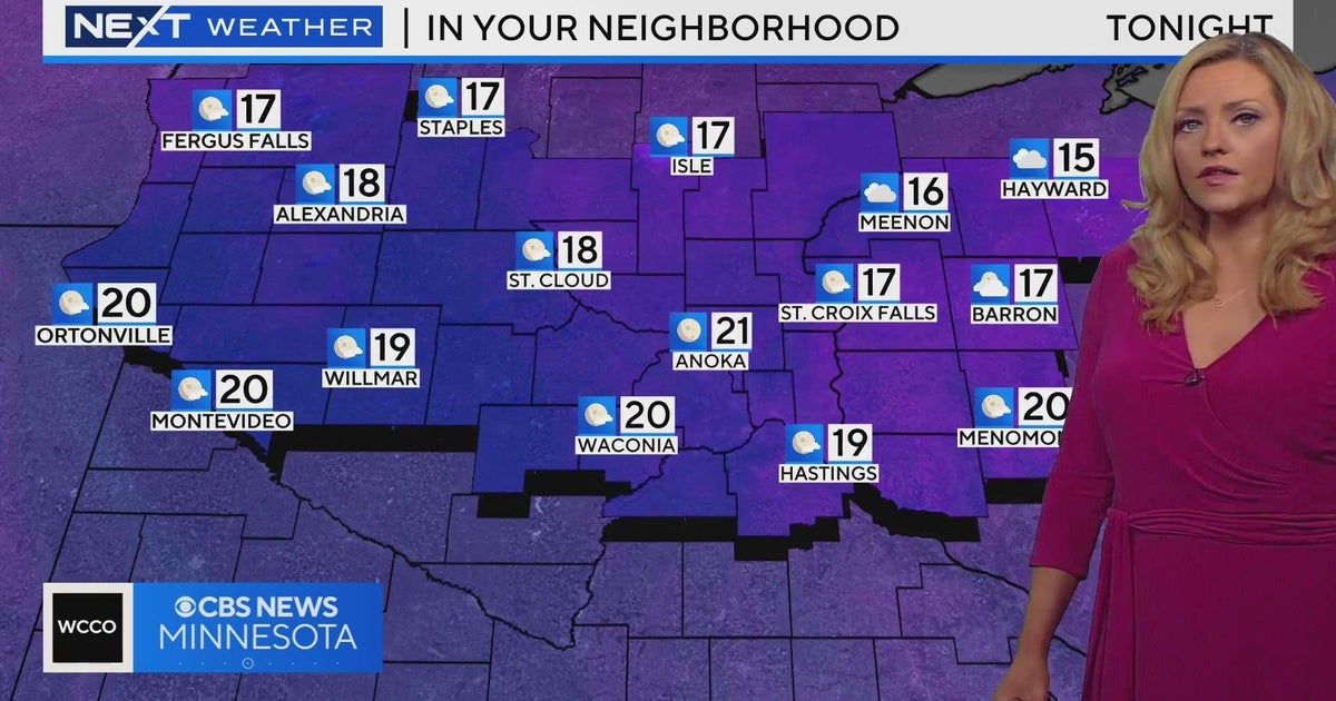 Chilly Tuesday before midweek warm-up - CBS Minnesota