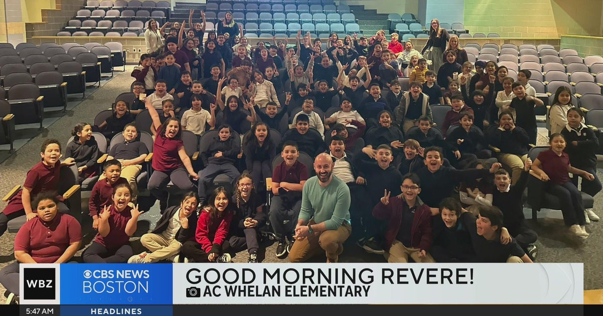 WBZ Next Weather School Field Trip: Whelan Elementary in Revere ...