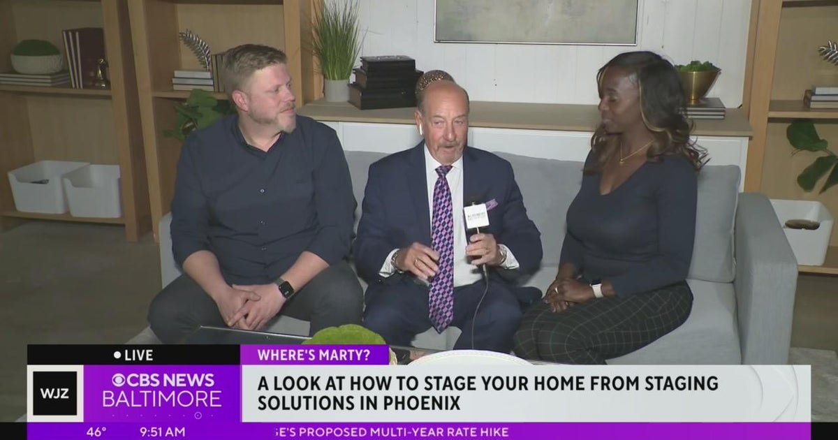 Where's Marty? With Staging Solutions in Phoenix - CBS Baltimore