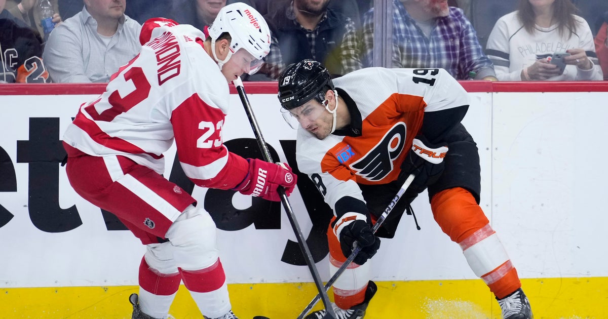 Ersson stops 34 shots, Cam York scores to lead Flyers past Red Wings 1 ...