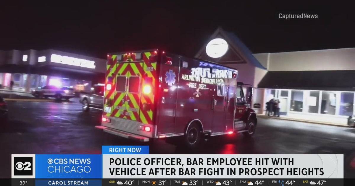 Police officer, bar employee hit by car after bar fight in Prospect ...