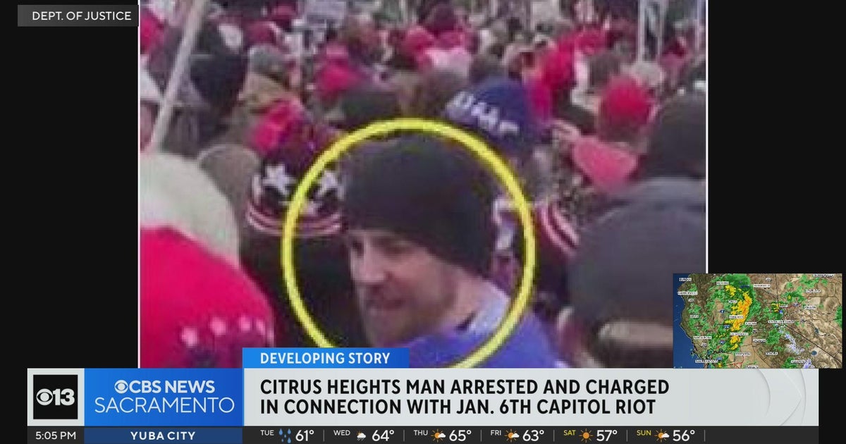 Citrus Heights man arrested, charged in connection to Jan. 6 Capitol ...