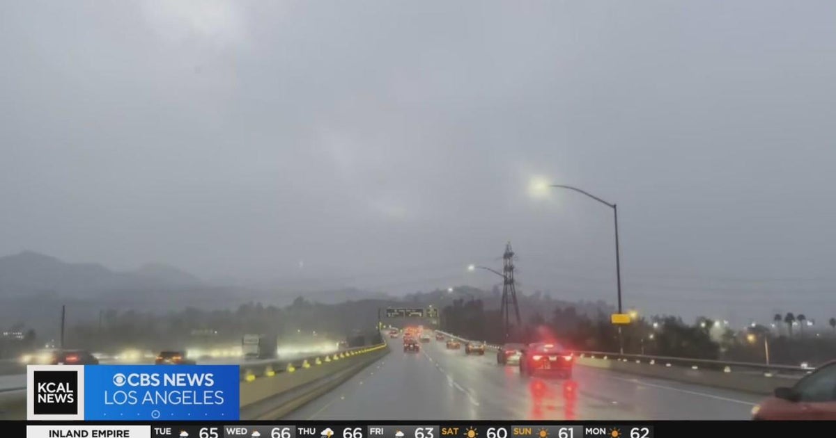 Preparations underway as storm closes in on SoCal - CBS Los Angeles