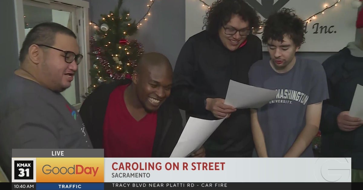 Christmas caroling at Futures Explored! - Good Day Sacramento
