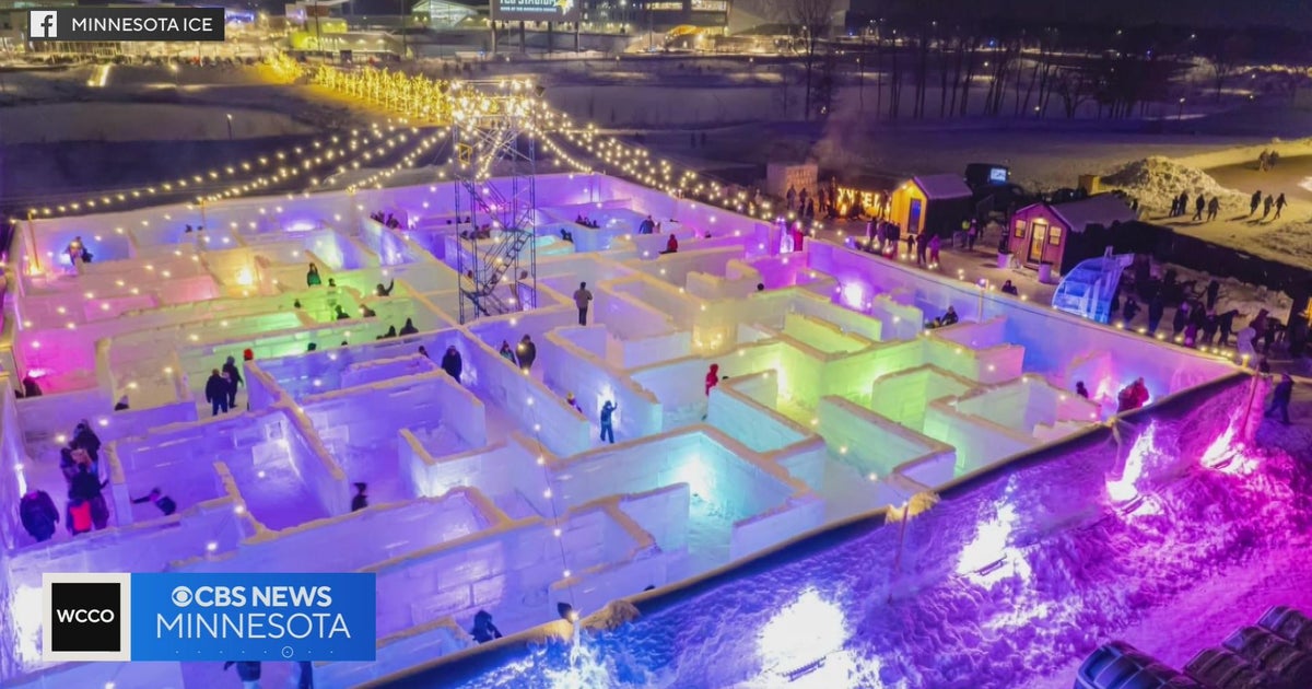 Minnesota Ice Festival canceled due to unusually warm weather - CBS ...