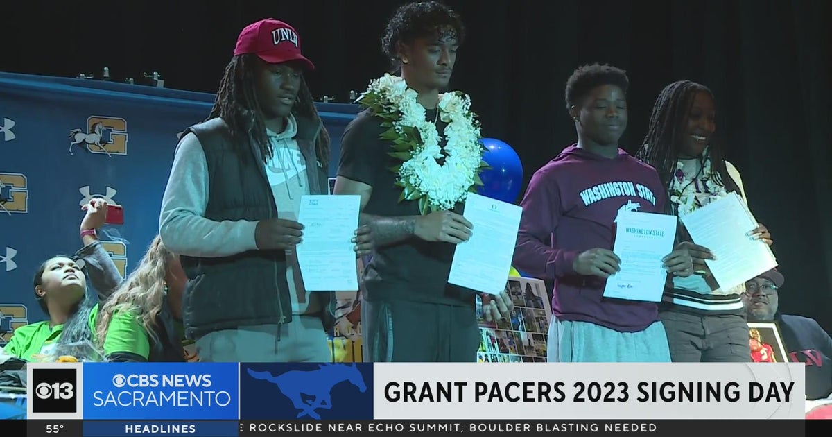 Grant Pacers 2023 signing day - CBS Sacramento