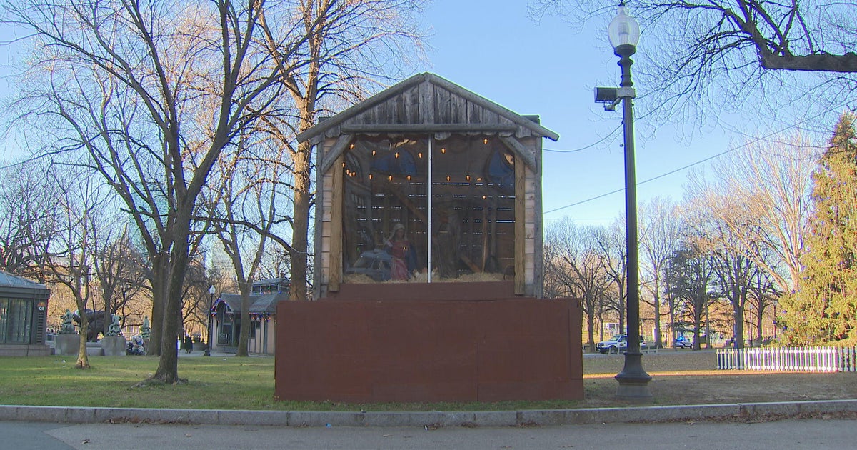 Boston Common nativity scene vandalized with "Jesus was Palestinian ...