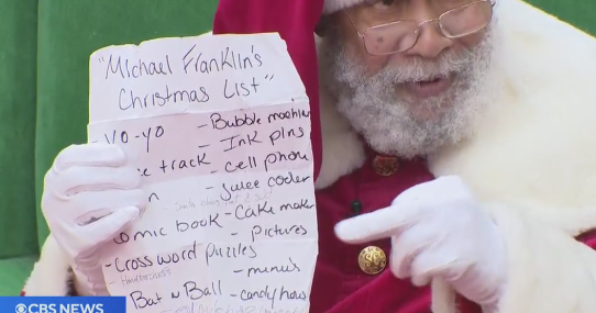 Santa Luke has brought Christmas joy to Baltimore for almost half a ...