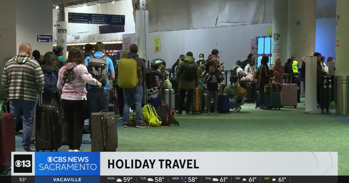Air travel much smoother this holiday season than in 2022 - CBS Sacramento