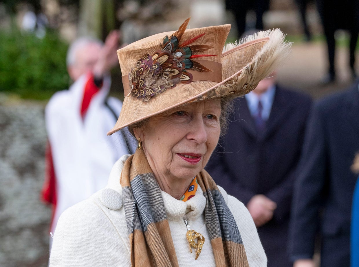 Princess Anne, King Charles III's sister, hospitalized with concussion ...