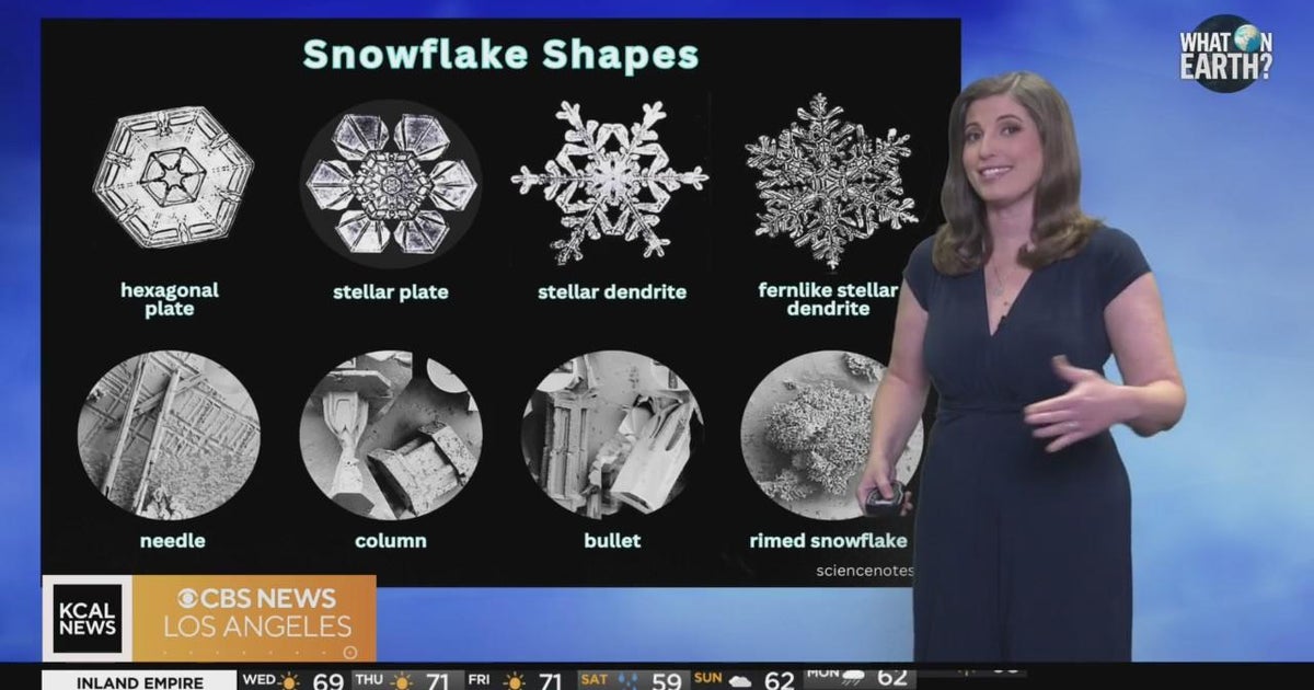 Taking a look at the chemical composition of a snowflake | What on ...