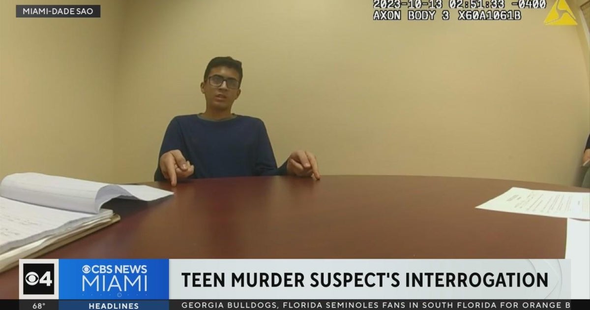 Police video shows Hialeah teen Derek Rosa, 13, confessing to killing ...