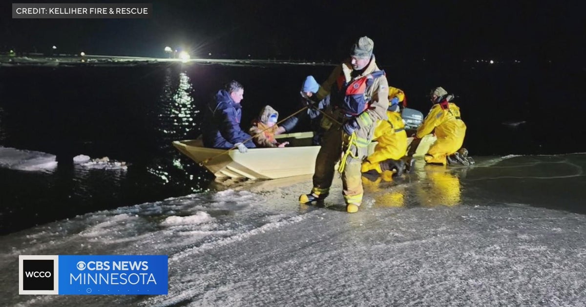 Over a hundred people needed to be rescued off an ice floe in northern ...