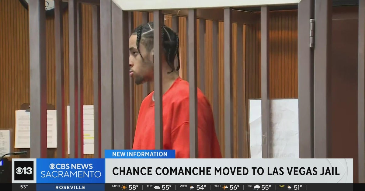Chance Comanche extradited to Las Vegas - CBS Sacramento