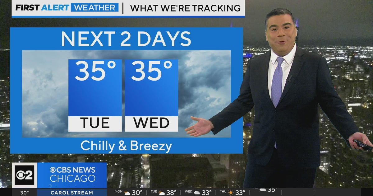 Chicago First Alert Weather: Cloudy and cold the next 2 days - CBS Chicago