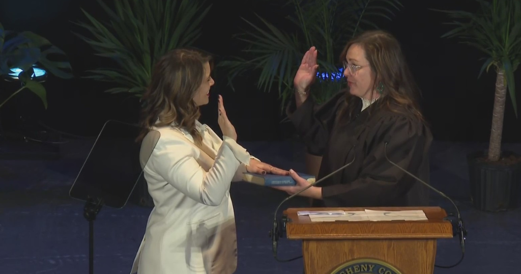 Sara Innamorato makes history, takes office as Allegheny County's first ...