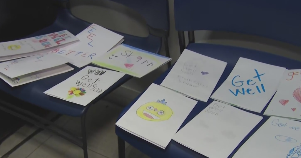Pittsburgh area elementary school students make get-well cards for ...