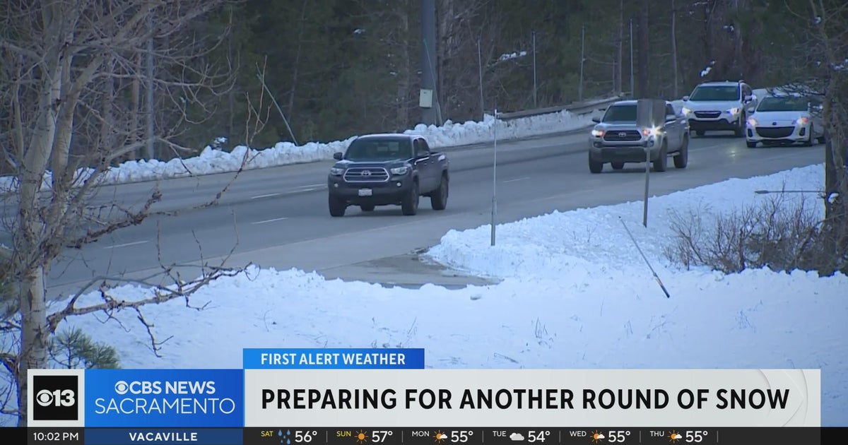 Next big snow storm set to hit Sierra on Saturday - CBS Sacramento