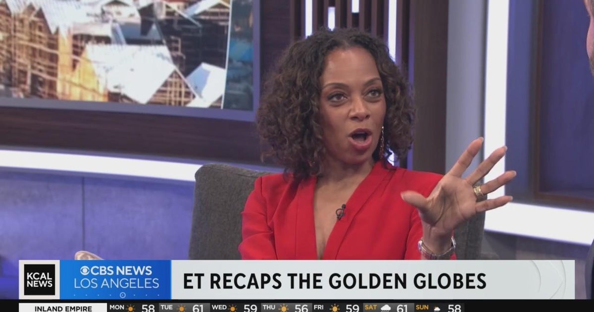 ET host Nischelle Turner recaps Golden Globes - CBS Los Angeles
