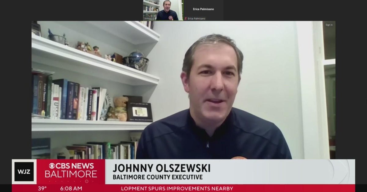 Baltimore County Executive Johnny Olszewski discusses storm ...