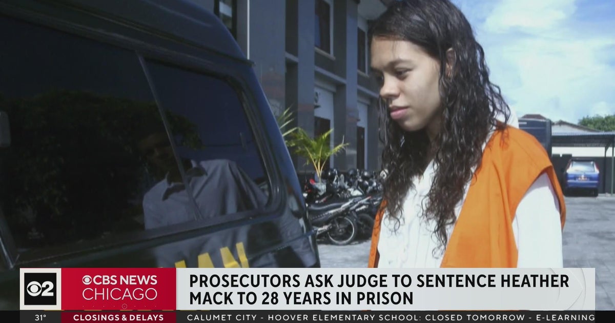 Prosecutors recommend 28 years in prison for Heather Mack in mother's slaying - CBS Chicago