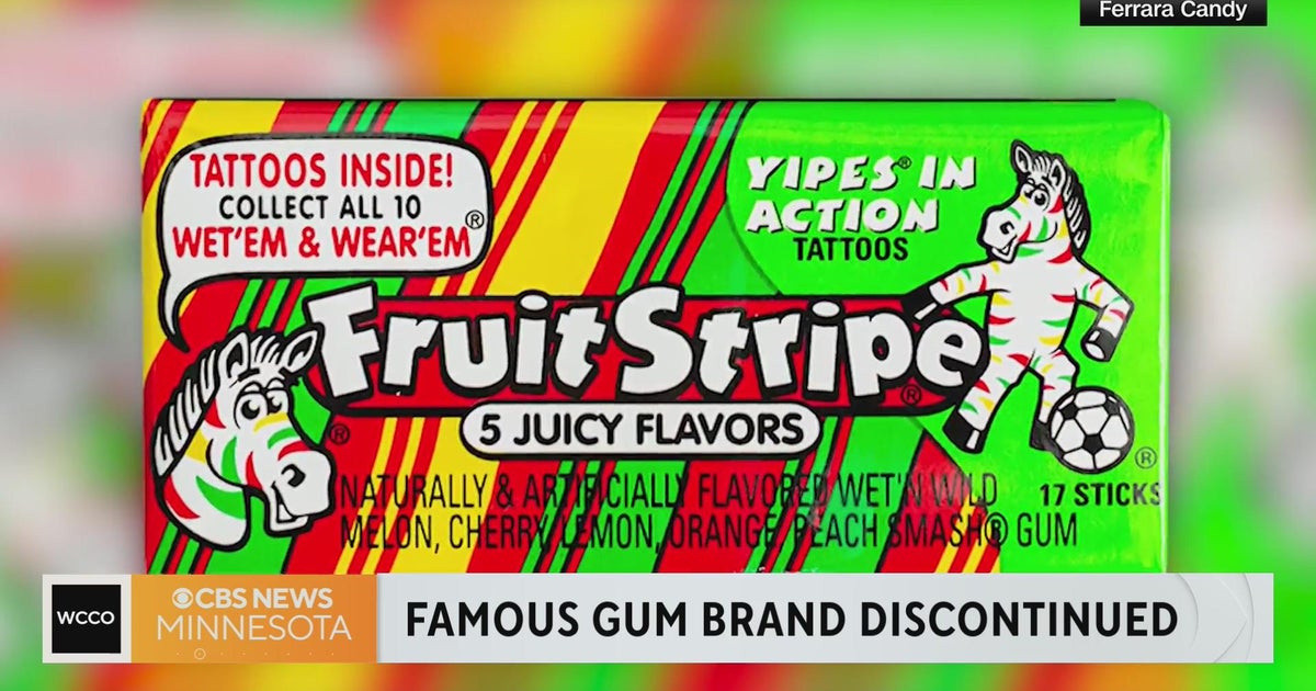 Farewell to Fruit Stripe Gum - CBS Minnesota