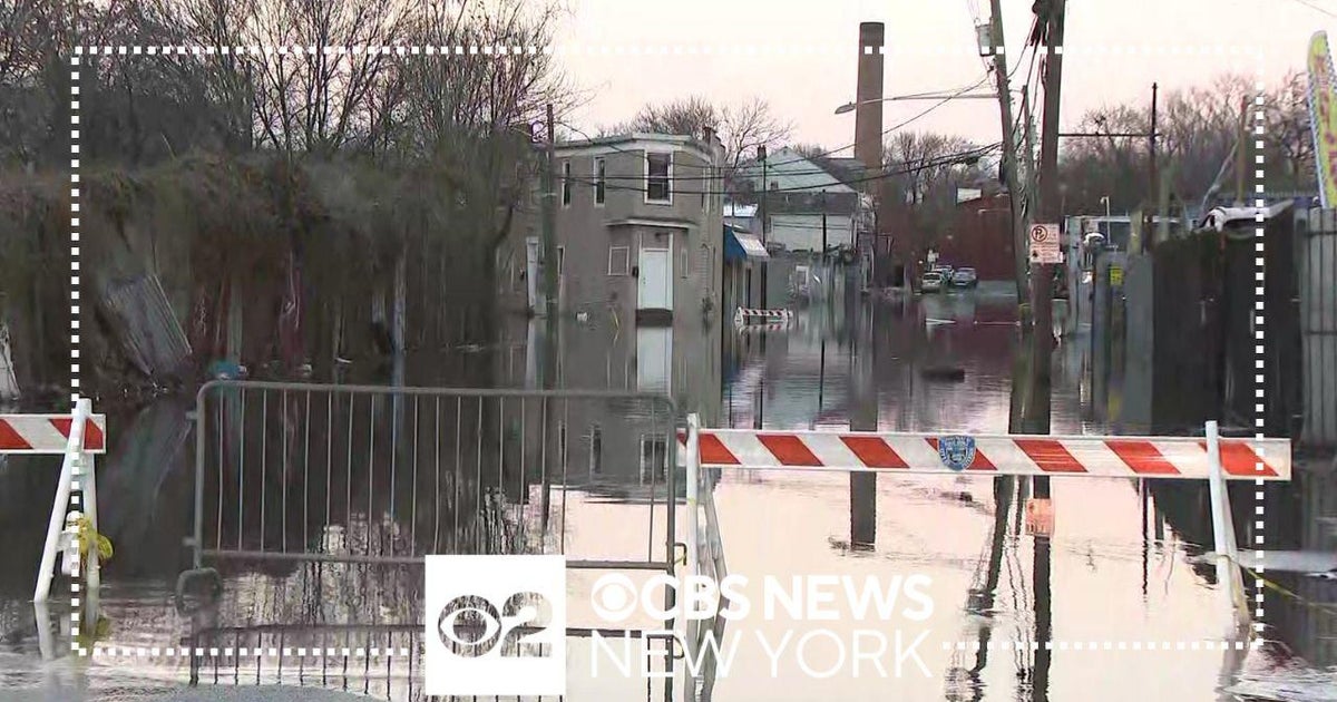 Over a dozen Paterson roadways still closed due to flooding - CBS New York